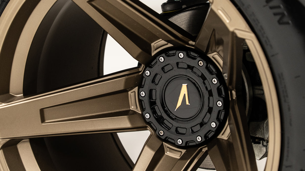 Apocalypse 5-Spoke Wheels for Jeep Wrangler / Gladiator (Bronze) 20x12 ...