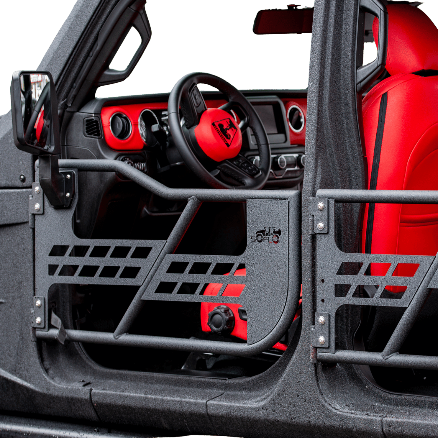 Jeep Gladiator Pipe Doors 2020-2025 – Soflo Customs Off-Road Parts