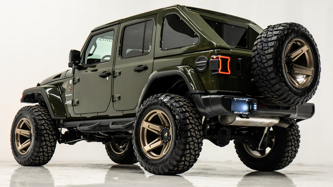 Apocalypse 5-Spoke Wheels for Jeep Wrangler / Gladiator (Bronze) 20x12 ...