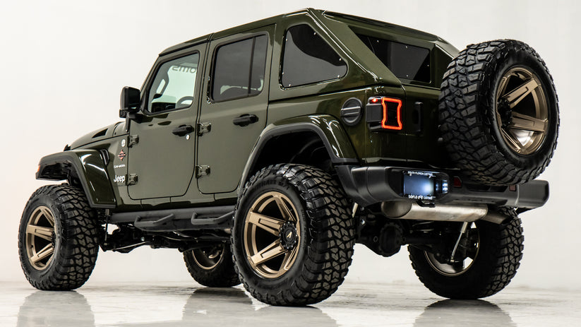 Apocalypse 5-Spoke Wheels for Jeep Wrangler / Gladiator (Bronze) 20x12 ...