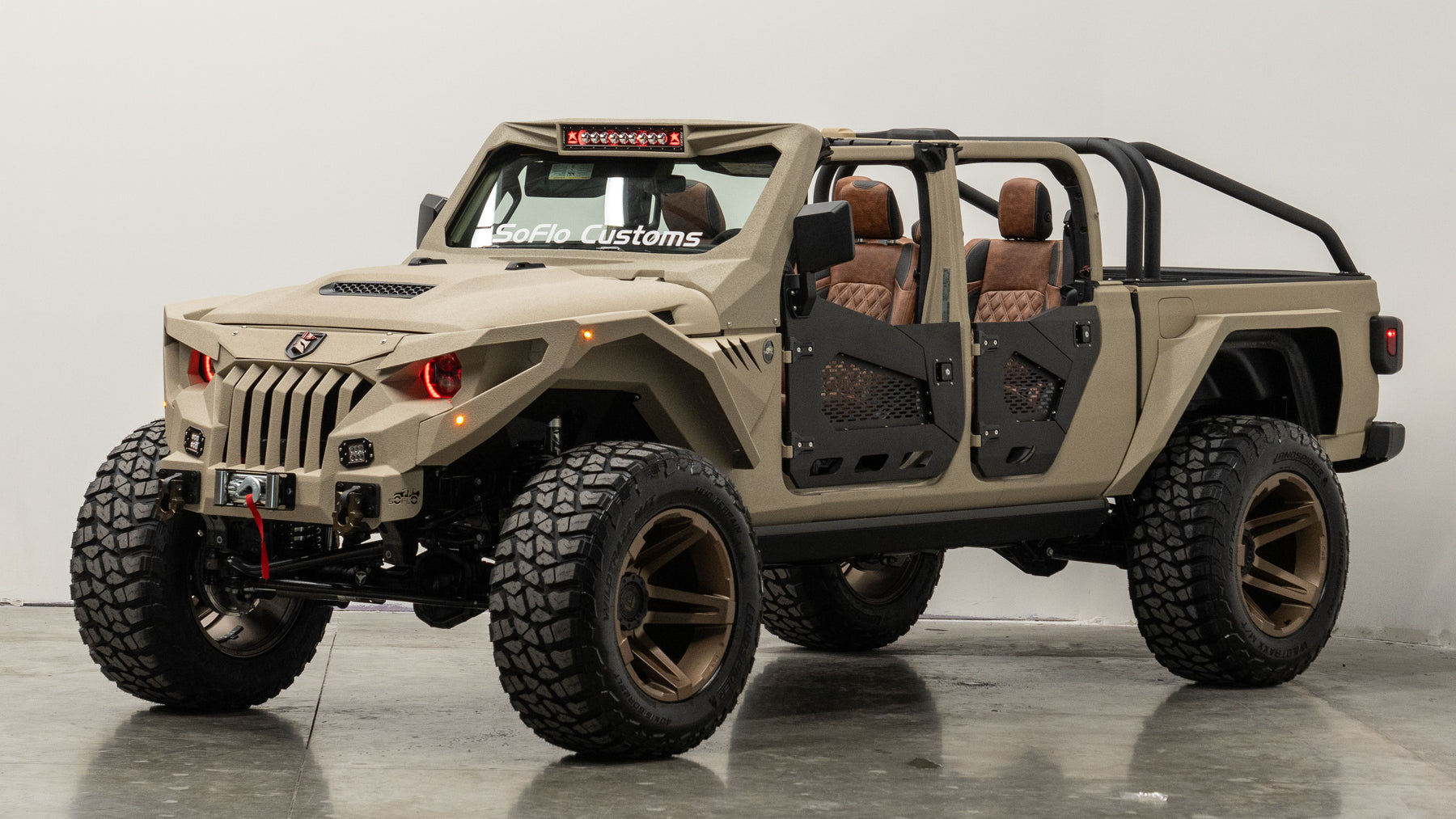 JEEP GLADIATOR HALF DOORS – Soflo Customs Off-Road Parts