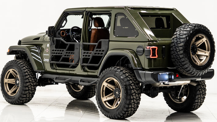 Apocalypse 5-Spoke Wheels for Jeep Wrangler / Gladiator (Bronze) 20x12 ...