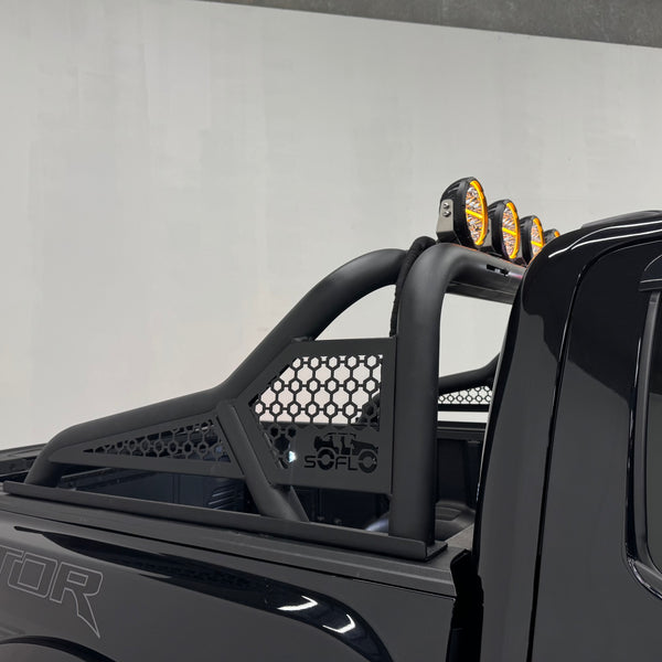 Aluminum Chase Rack for Ford F-150 (2021-2025) with LED Flood Lights ...