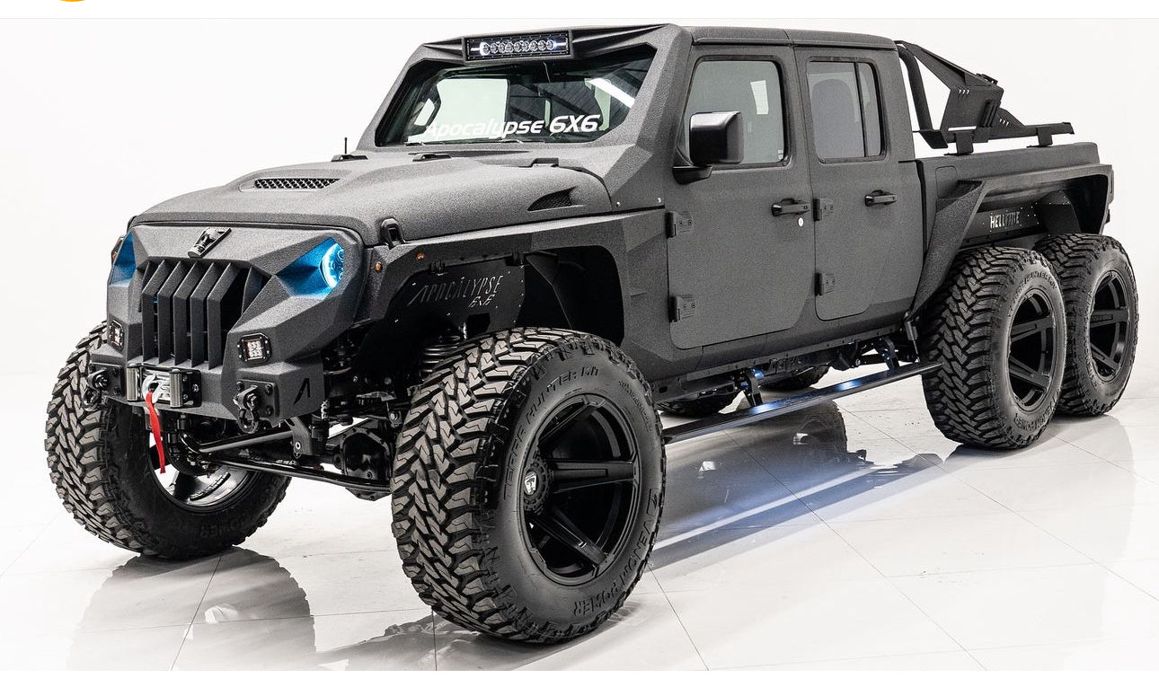 Jeep Gladiator FRONT GRILL BUMPER 2020-2025 – Soflo Customs Off-Road Parts