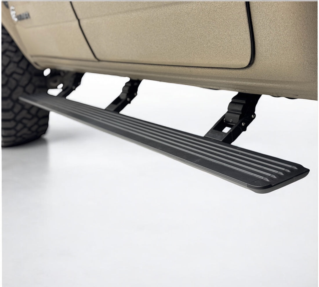 RAM 1500 Power Running Boards | Retractable Steps for 2019–2025 Rebel ...