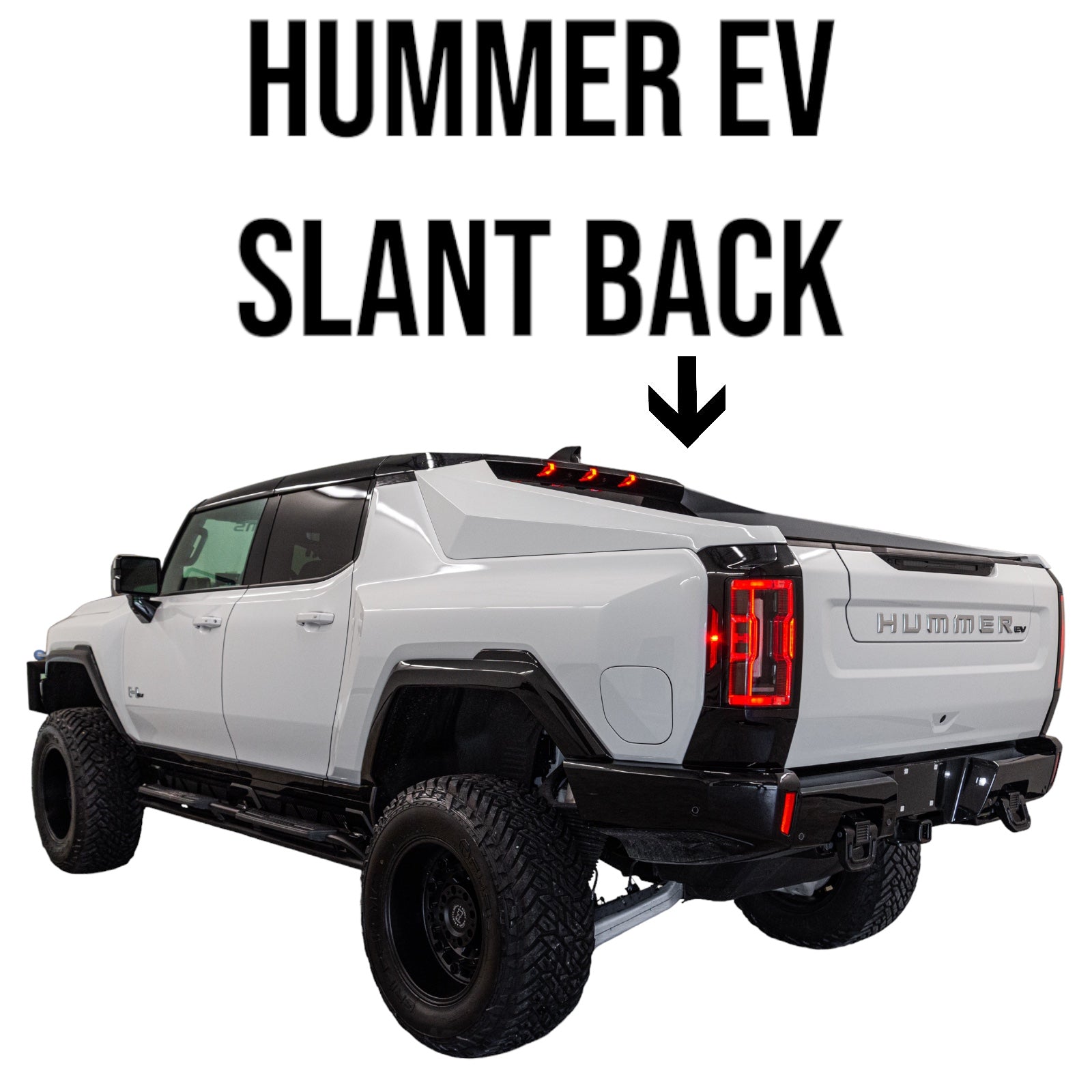 GMC Hummer EV Fastback (Slant Back) Inserts 2021-2025 – Soflo Customs ...