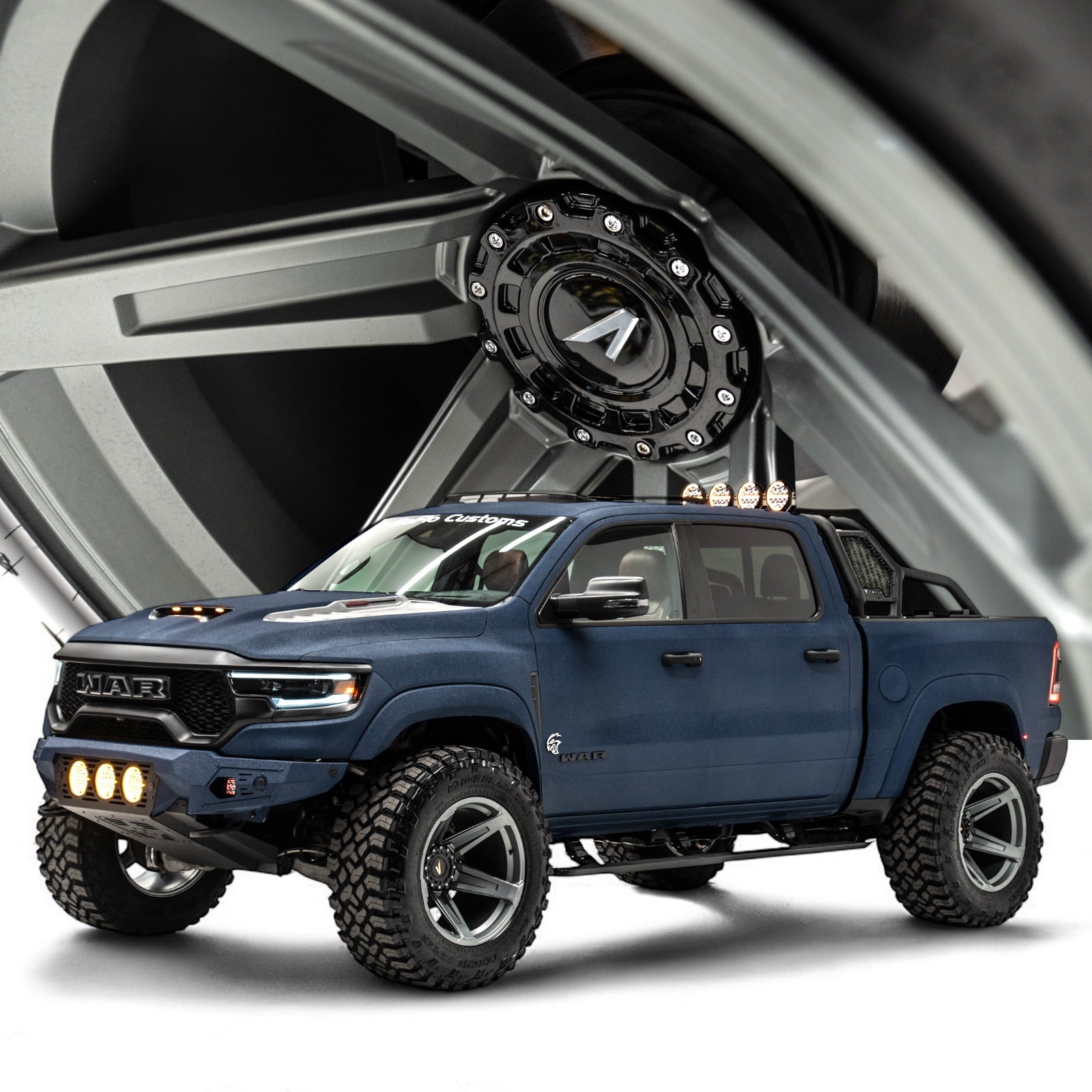 SILVER APOCALYPSE RAM 1500 TRX WHEELS – Soflo Customs Off-Road Parts