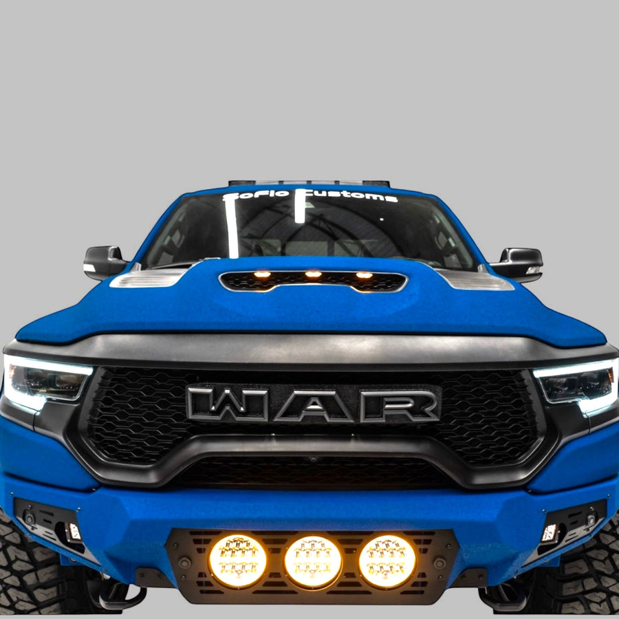 SoFlo Customs WAR Grille Letter Kit for RAM 1500 TRX (2021–2024 ...