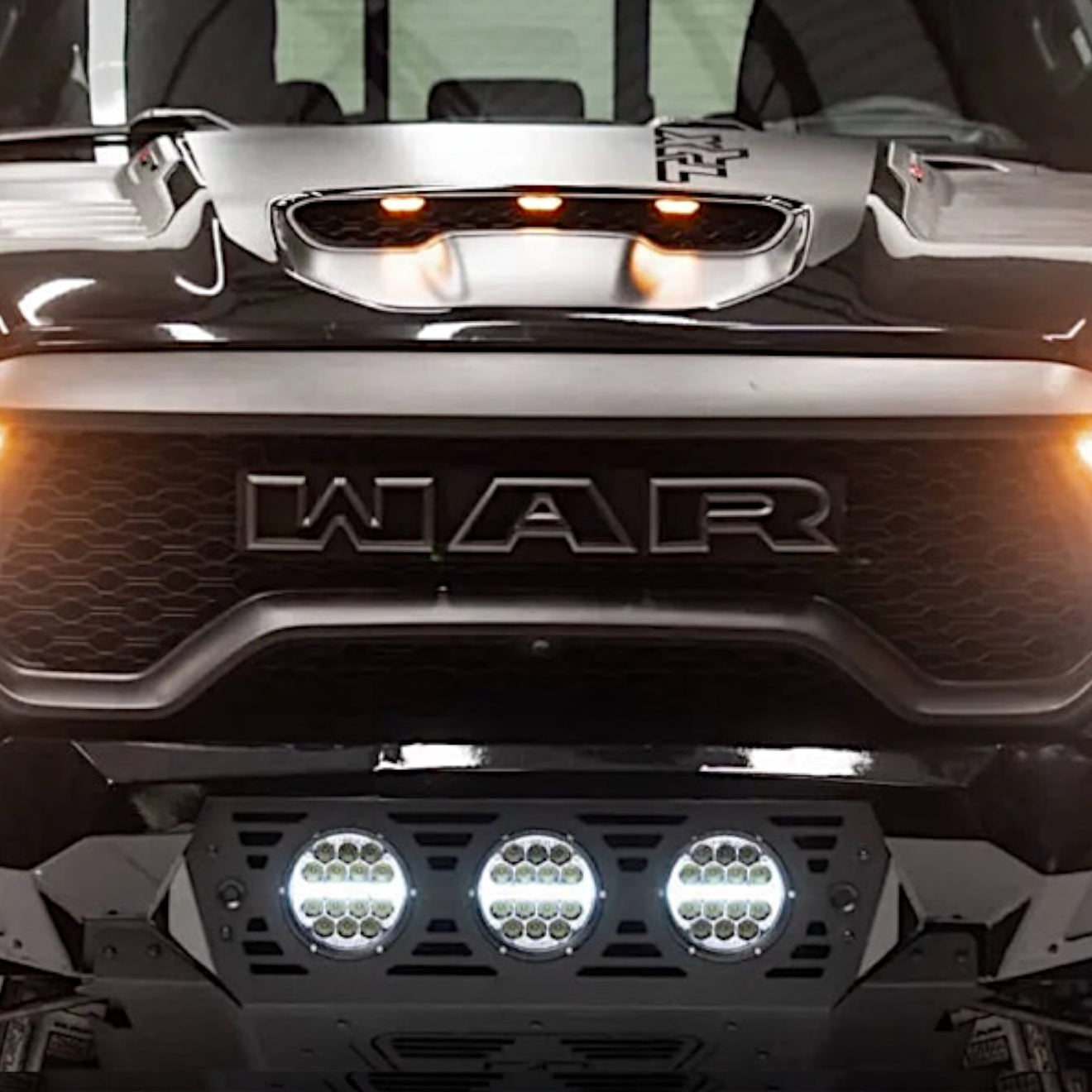 SoFlo Customs WAR Grille Letter Kit for RAM 1500 TRX (2021–2024 ...