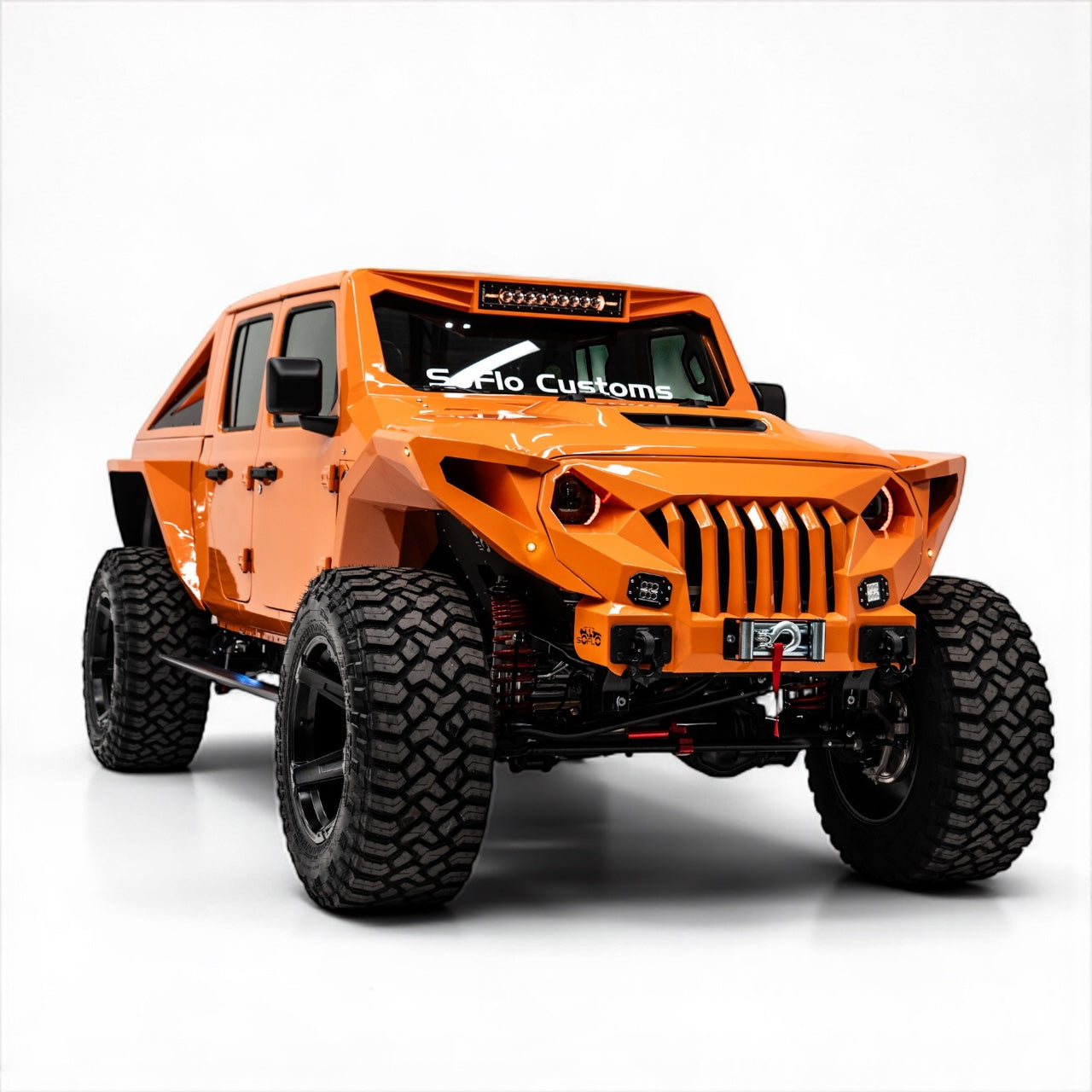 Spartan Front Fenders for Jeep Gladiator (2020–2025) – Soflo Customs ...