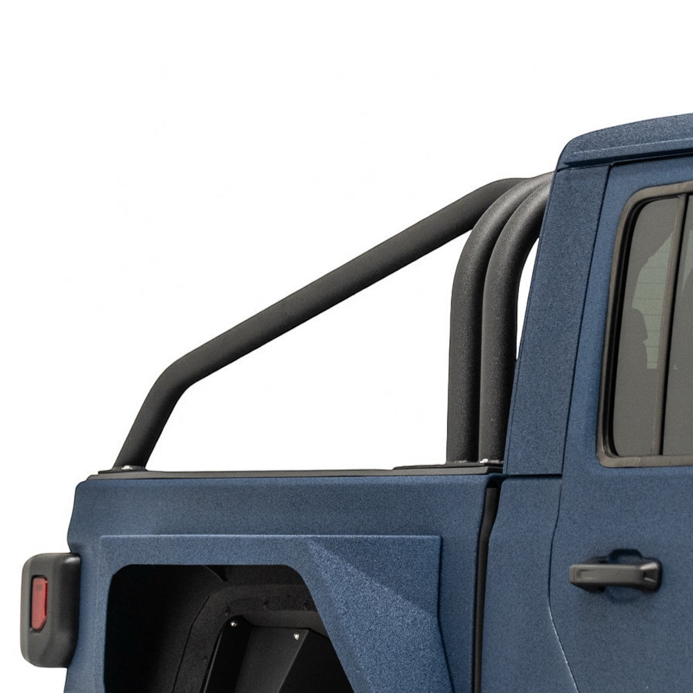 Jeep Gladiator Roll Bar Cage (2020-2025 JT) Aluminum with Black Armor ...