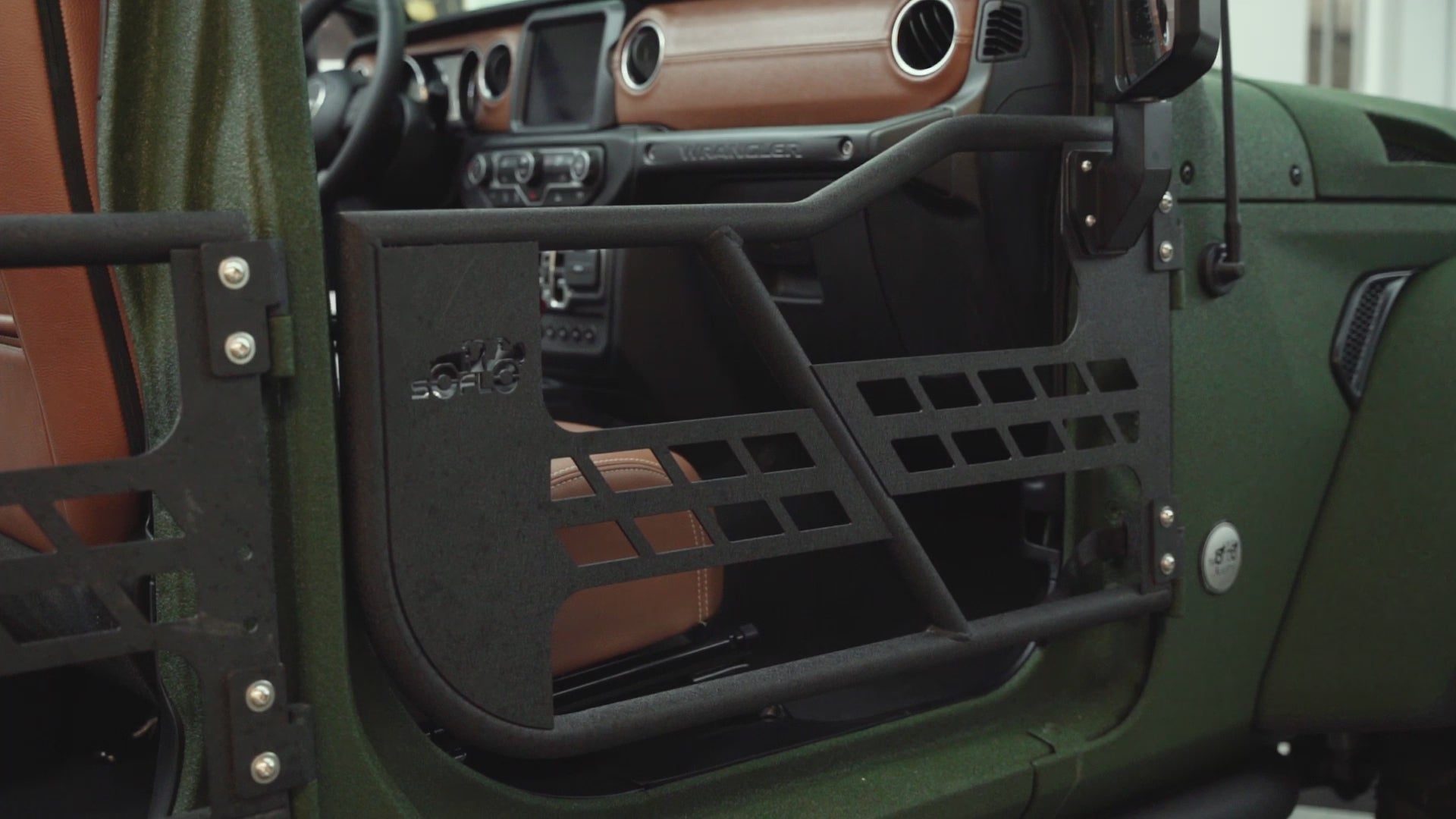 Jeep Wrangler Pipe Doors 2018-2025 – Soflo Customs Off-Road Parts