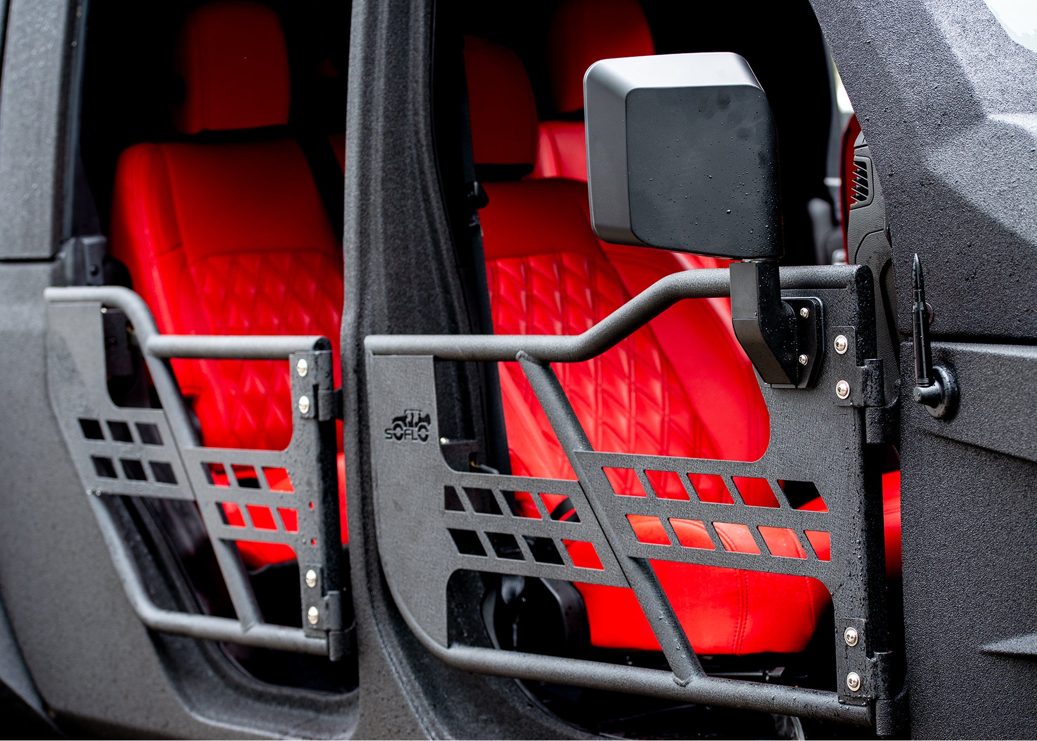 SoFlo Pipe Doors w/ Mirrors (Full Set of Four) – Soflo Customs Off-Road ...