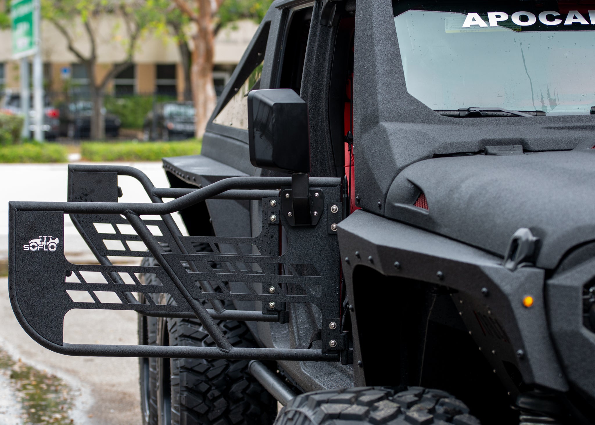 SoFlo Pipe Doors w/ Mirrors (Full Set of Four) – Soflo Customs Off-Road ...